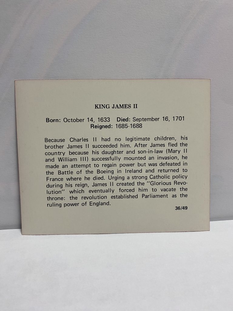 Individual Stamp from The Kings and Queens of Great Britain Stamp ...