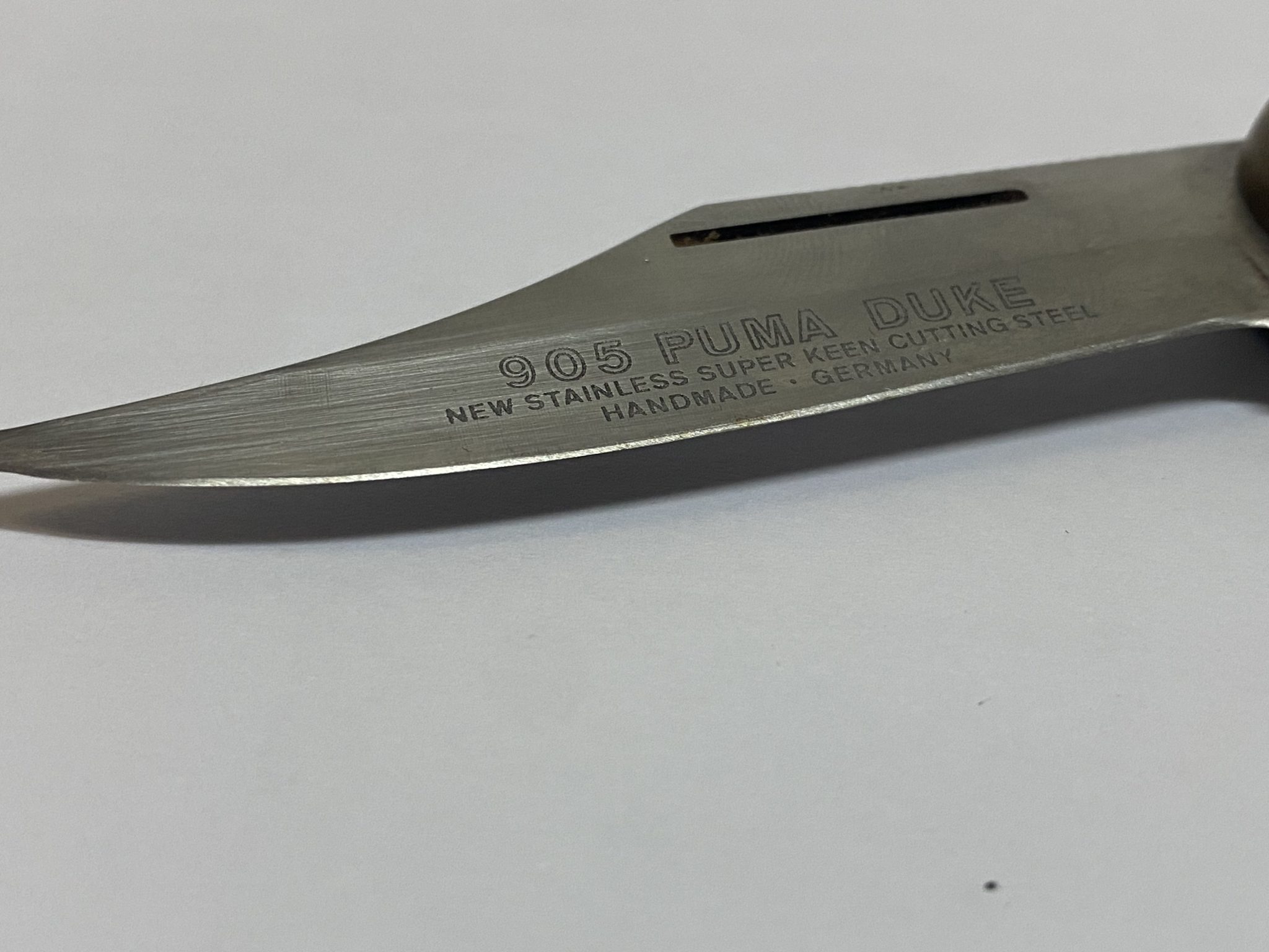 Folding Knife – 905 Puma Duke – 1980’s | Collector's World
